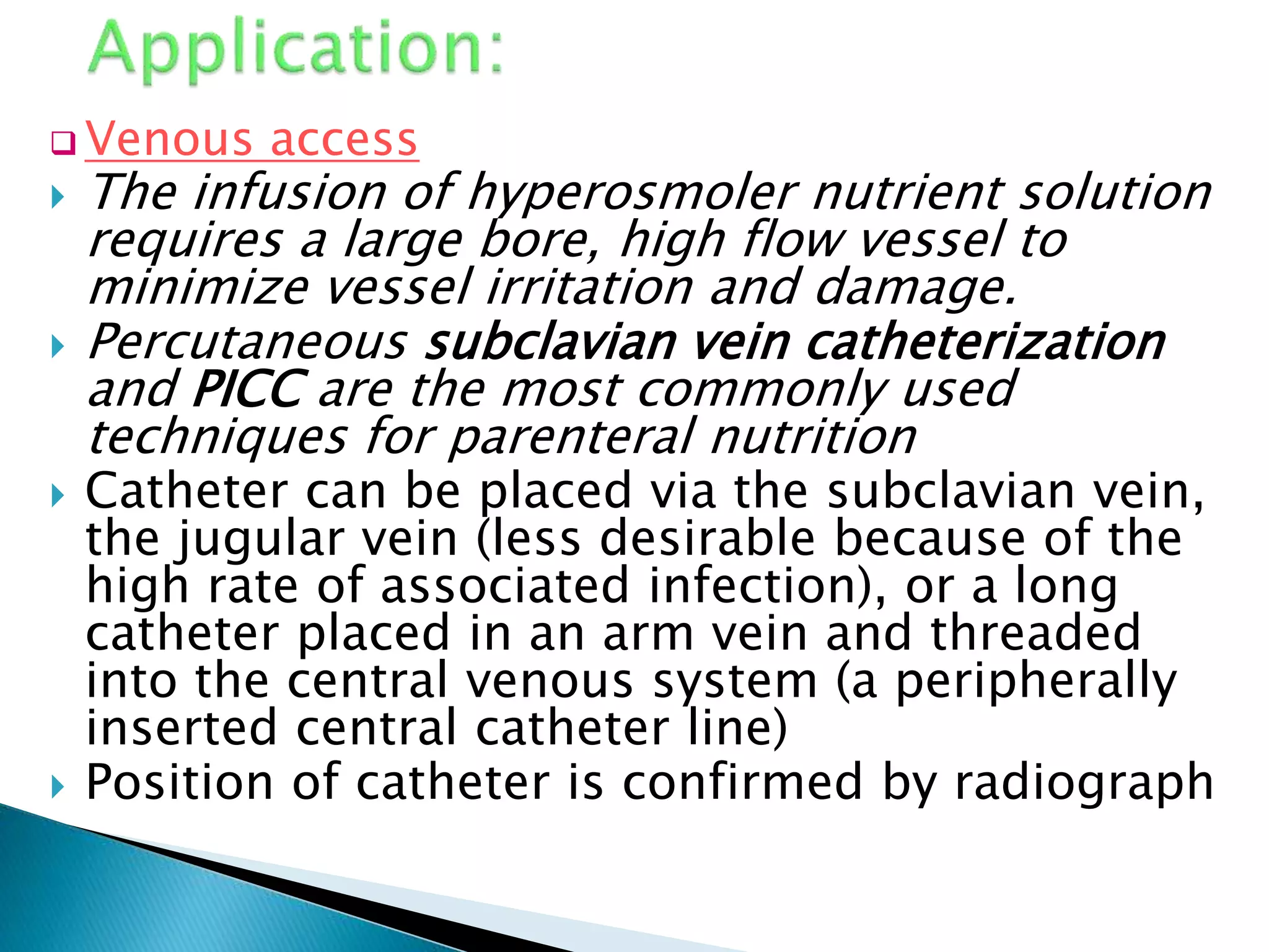 Total Parenteral Nutrition (TPN) | PPTX