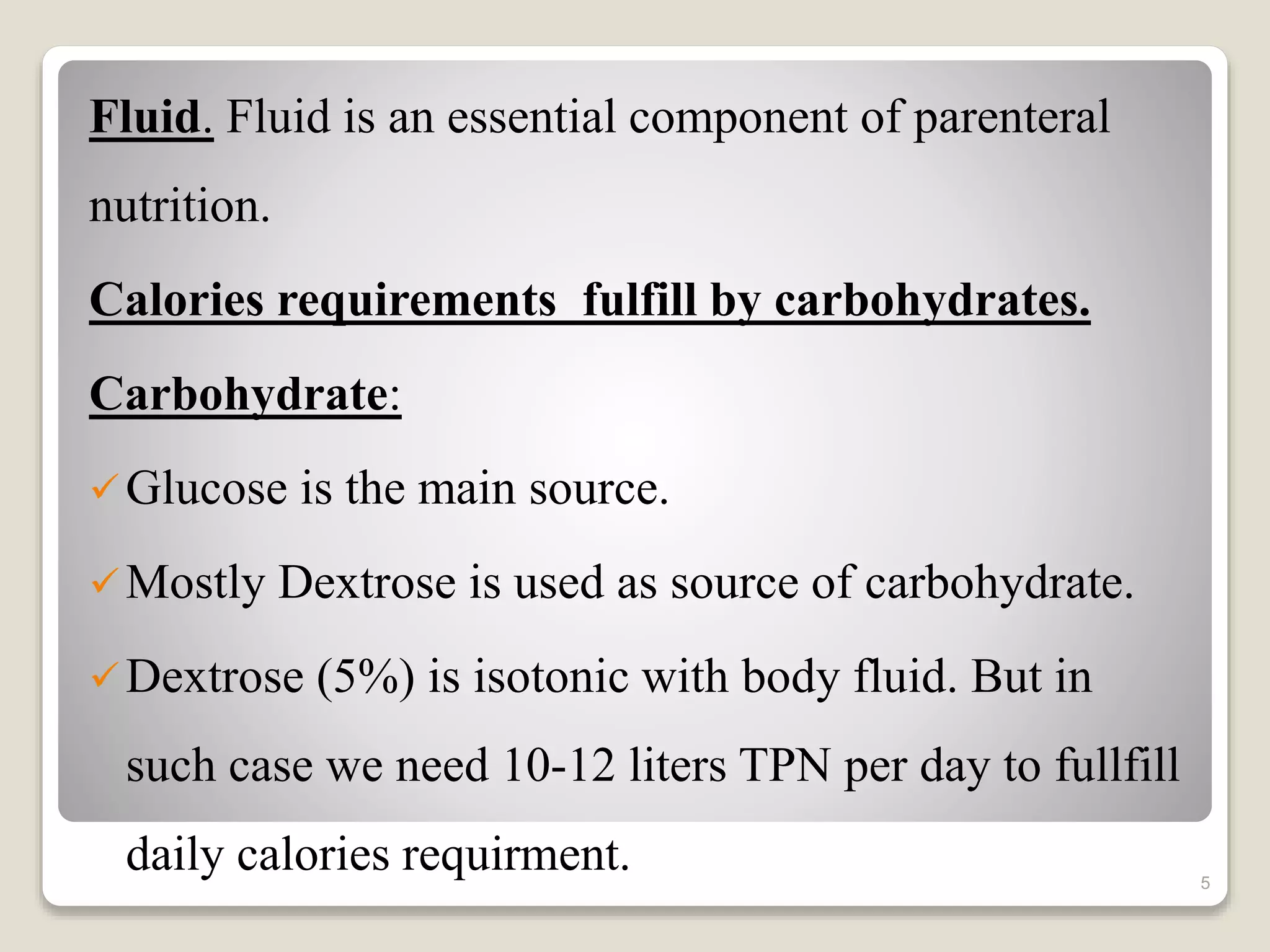 Total Parenteral Nutrition | PPT