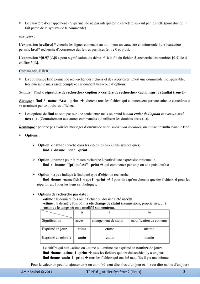 Tp n 6 linux | PDF | Programming Languages | Computing