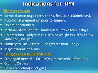 Tpn by dr. aakif | PPT