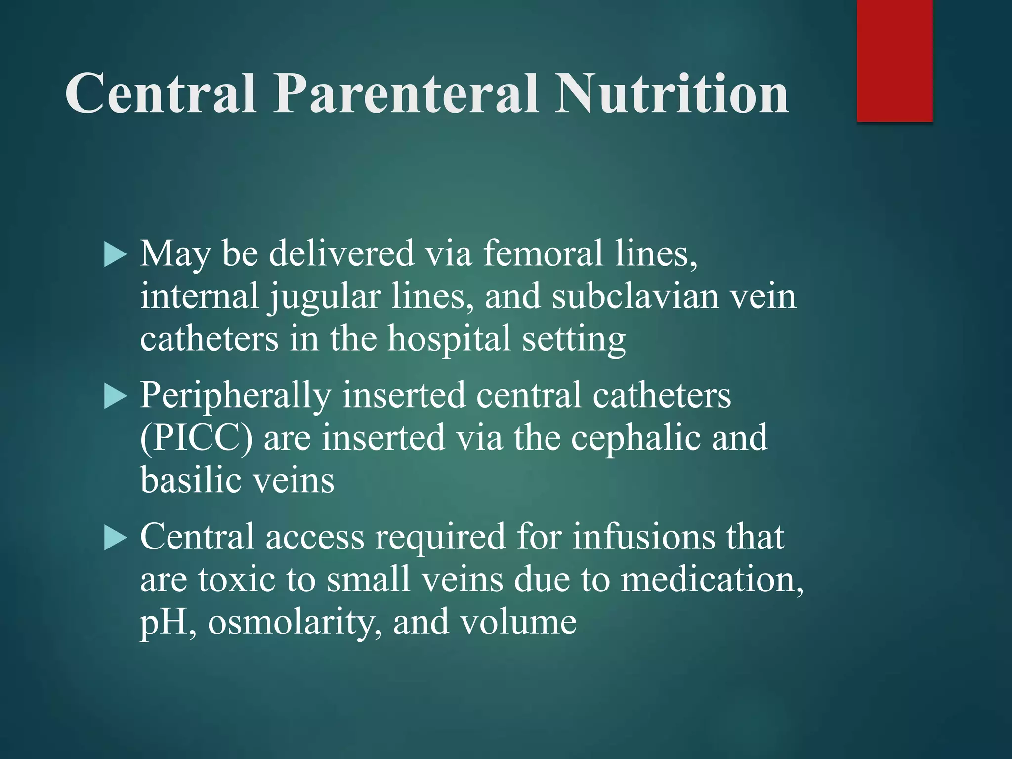 Total Parenteral Nutrition | PPTX