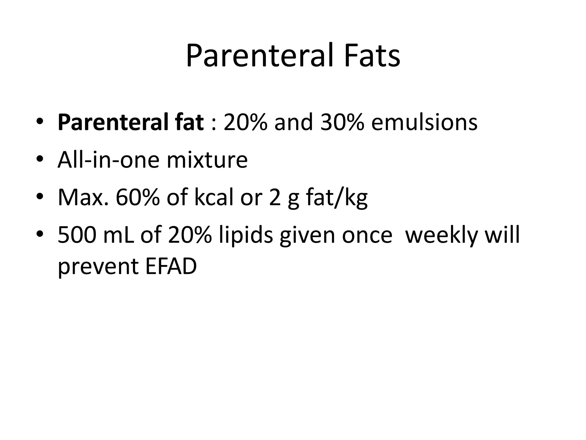 Total Parenteral Nutrition : Types, Preparation, Indication and ...