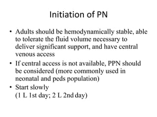 Total Parenteral Nutrition : Types, Preparation, Indication and ...