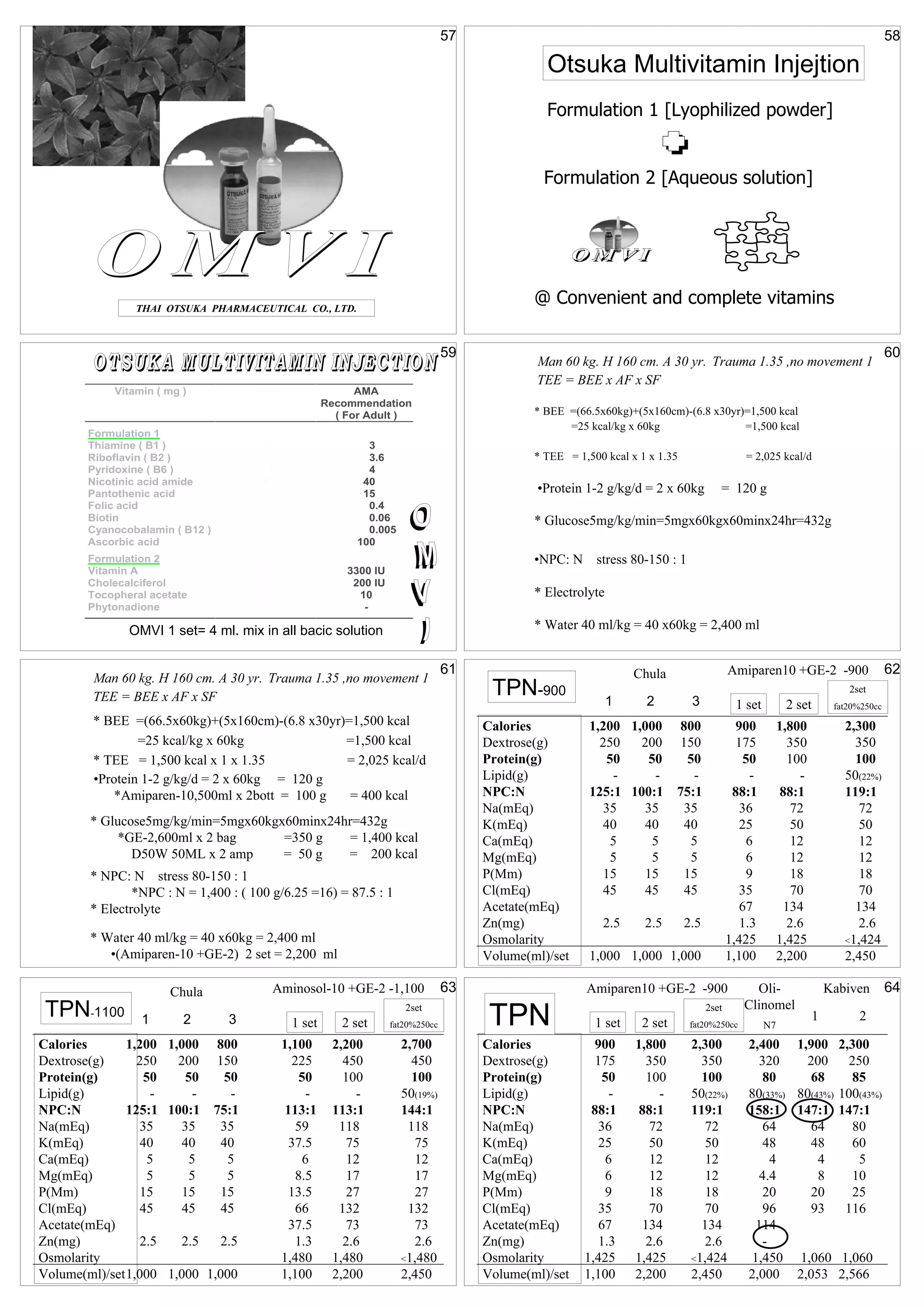 Total parenteral nutrition | PDF