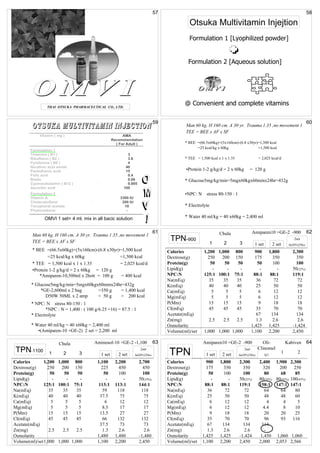 Total parenteral nutrition | PDF | Digestive Disorders | Diseases and ...