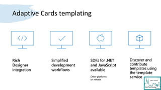 Boost user experience is your processes with Adaptive Cards - SPS Cologne | PPT