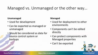 Power Platform ALM fundamentals - MPPC23 | PPTX