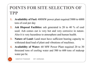 INTRODUCTION TO THERMAL POWER PLANTS | PDF