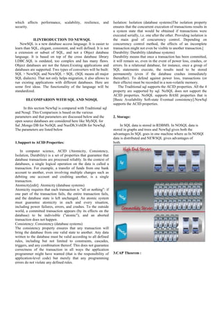 Rise of NewSQL | PDF