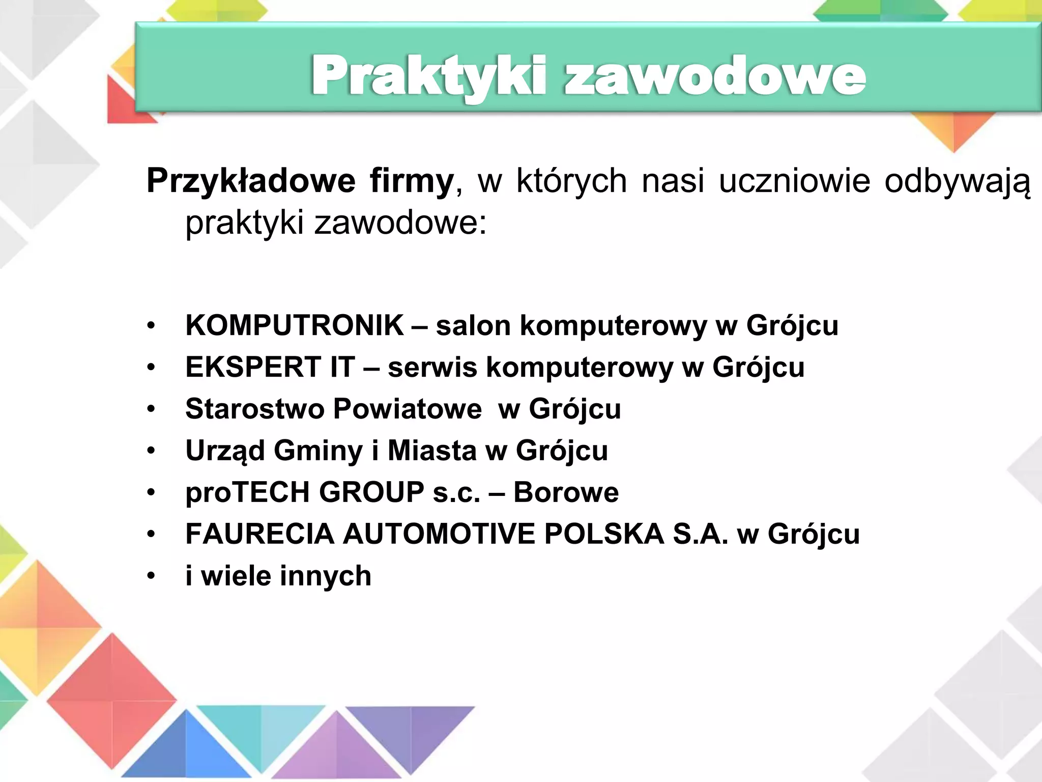 Technik programista | PPTX