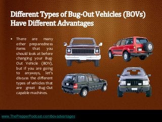 TPP: 126 BOV Types and Advantages