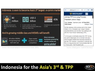 TPP and Digital Rights: Indonesian Perspective Overview | PPT