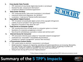 TPP and Digital Rights: Indonesian Perspective Overview | PPT