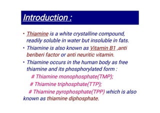 Tpp (coenzyme chemistry) | PDF