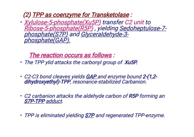 Tpp (coenzyme chemistry) | PDF | Chemistry | Science