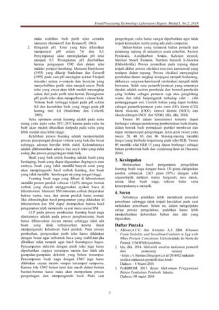 Laporan Praktikum TPP Materi 1 Foam-Matt Drying - UNPAS | PDF
