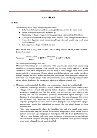 Laporan Praktikum TPP Materi 3 Hard Candy - UNPAS | DOCX