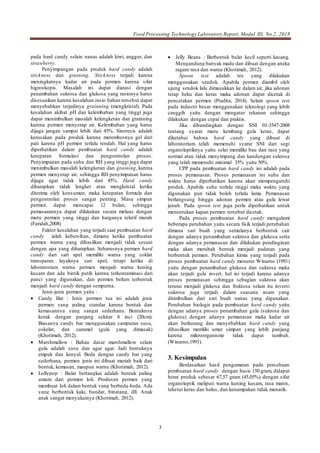 Laporan Praktikum TPP Materi 3 Hard Candy - UNPAS | DOCX