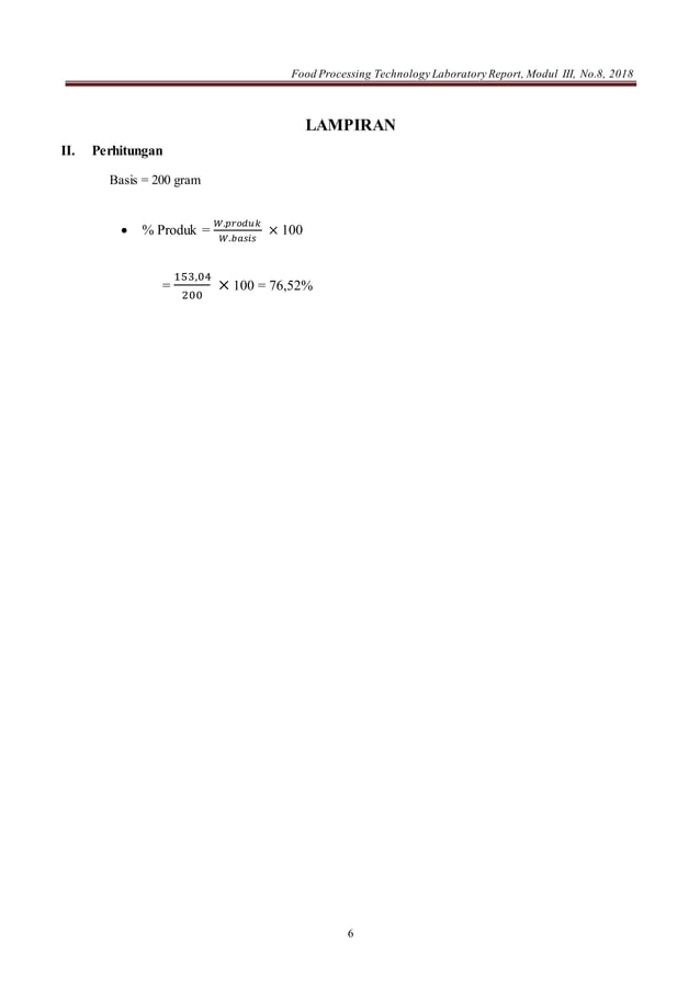 Laporan Praktikum TPP Materi 3 Minuman Serbuk - UNPAS | DOCX