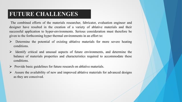 Ablative Materials | PPTX | Chemistry | Science