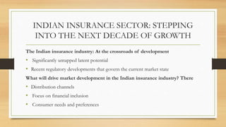 Insurence Industry | PPTX