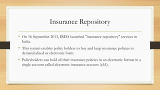 Insurence Industry | PPTX