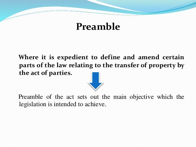 All we need to know before study Transfer of Property Act 1882 | PPTX