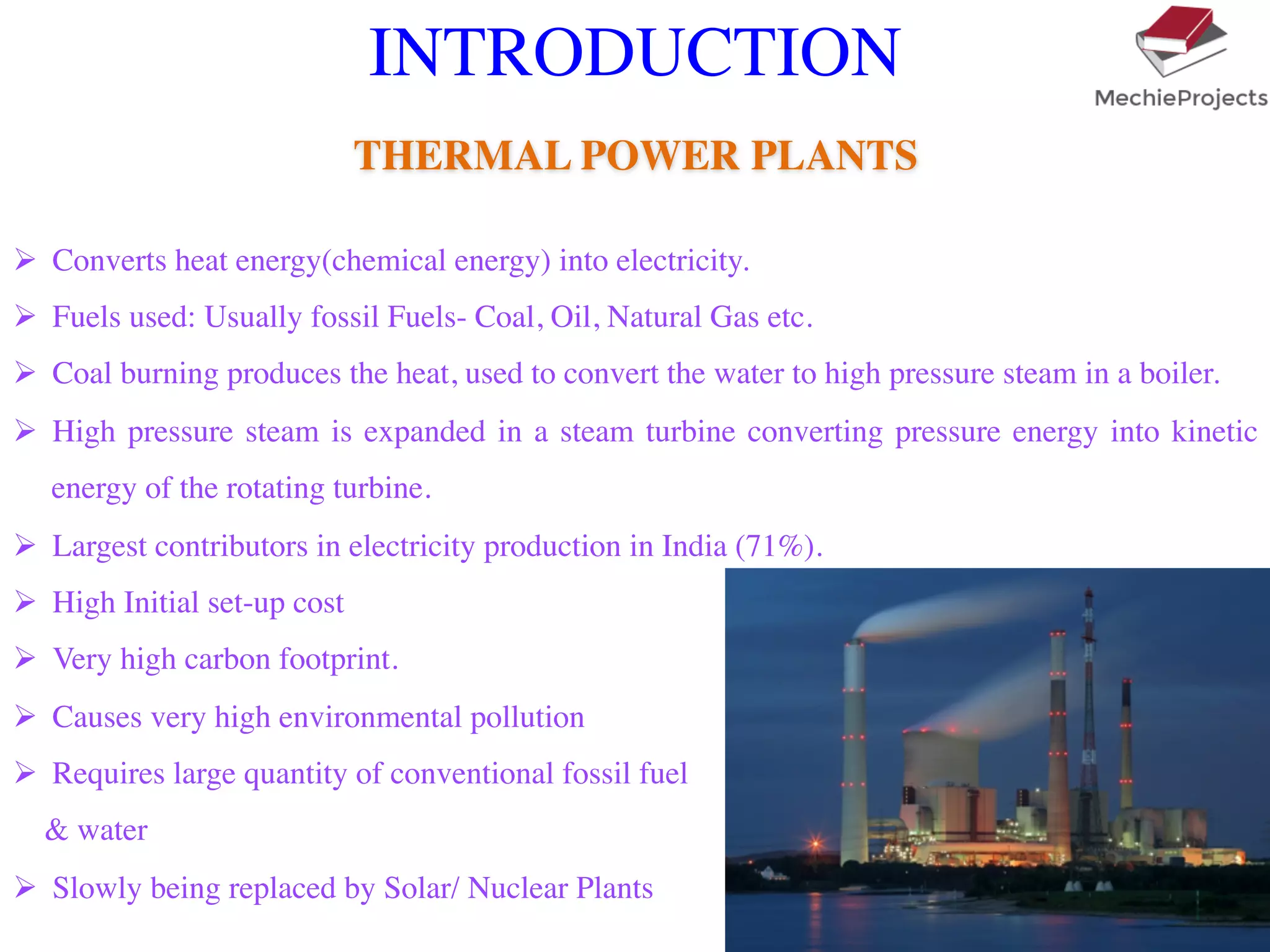 THERMAL POWER PLANTS DESIGN | PDF