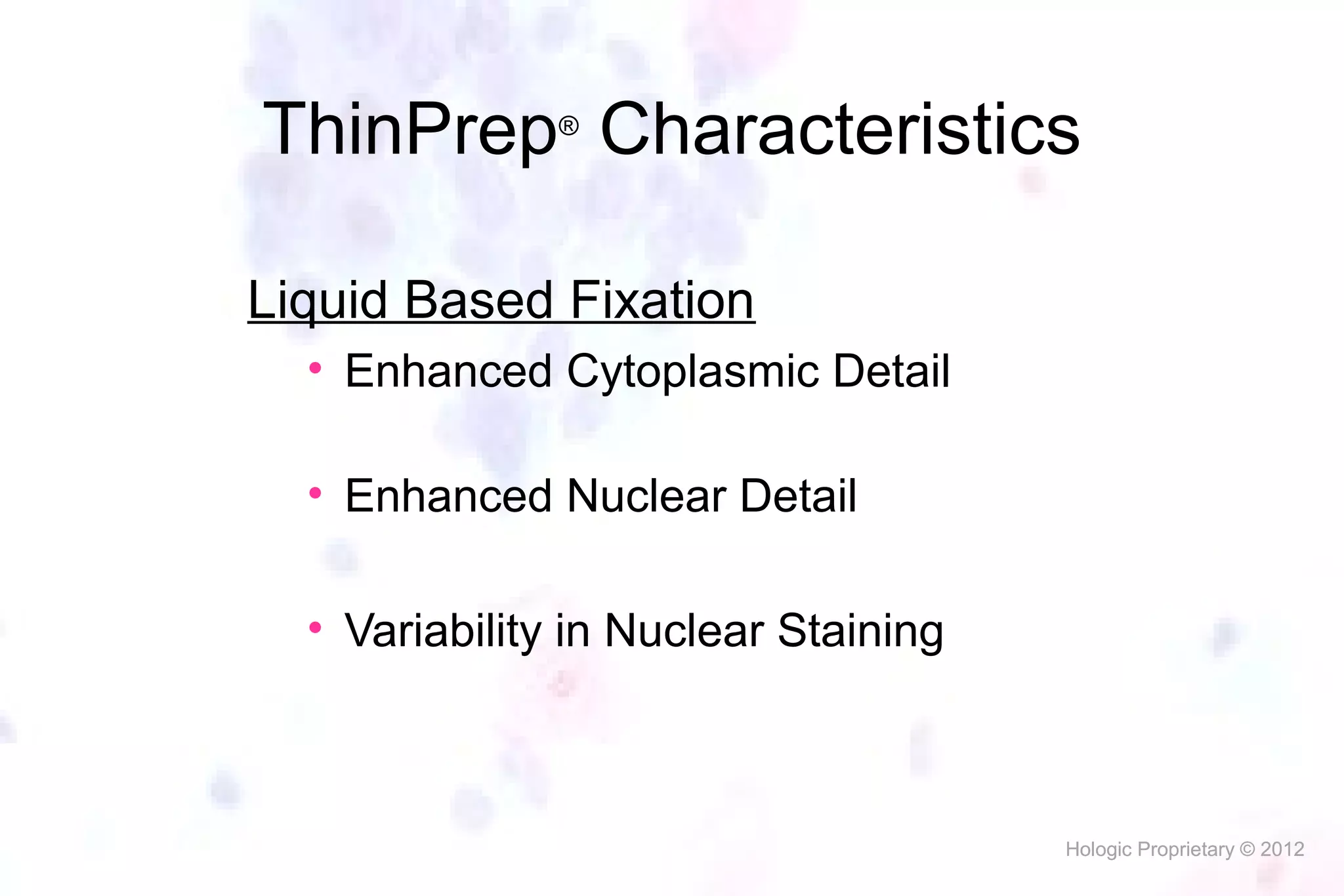 Thin prep morphology (Cervical cytology) | PPT