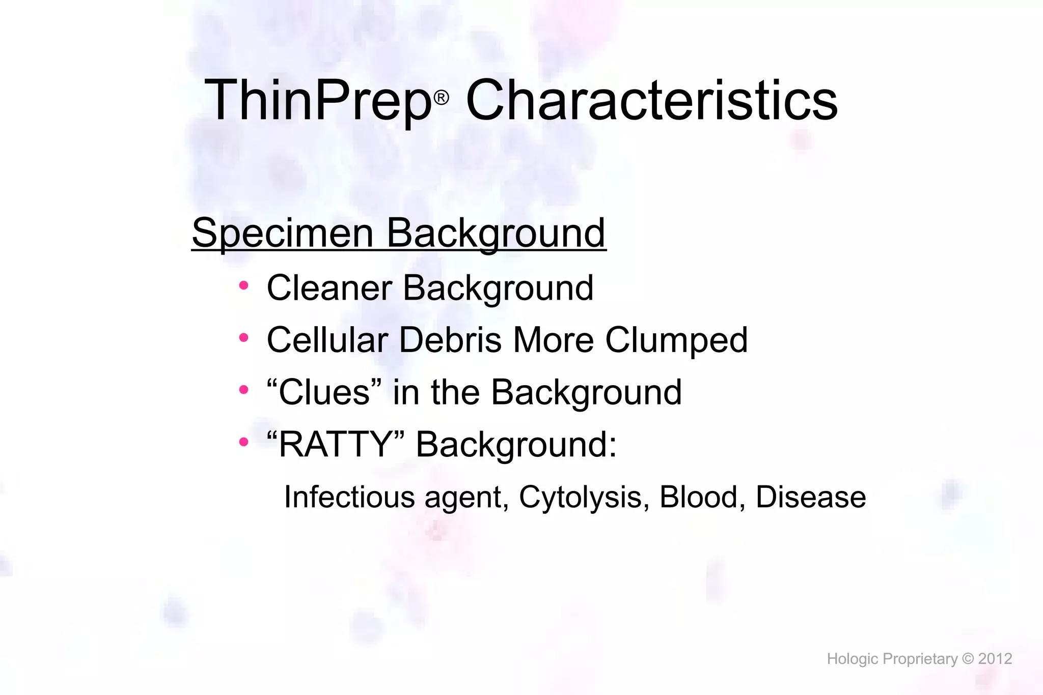Thin prep morphology (Cervical cytology) | PPT