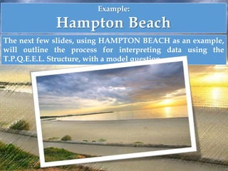 Interpreting ‘Geographical Media’: Hampton Beach - using TPQEEL | PPSX