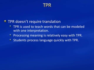 Tpr | PPT