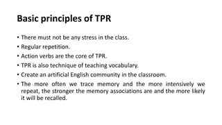 Total Physical Respose Method | PPTX