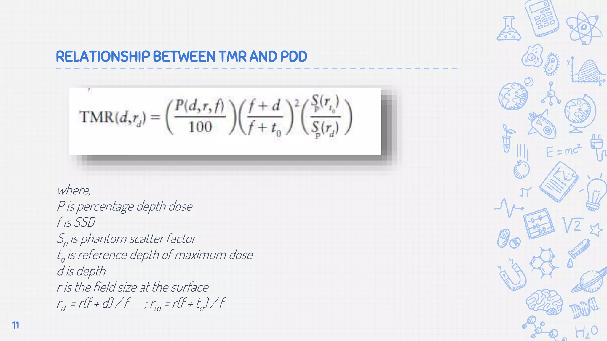 TISSUE PHANTOM RATIO - THE PHOTON BEAM QUALITY INDEX | PPTX