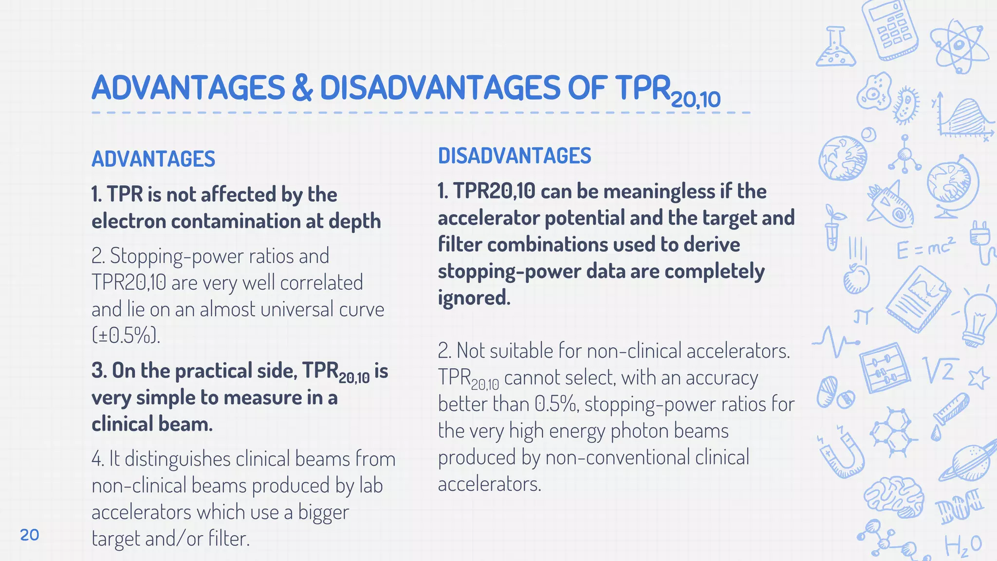 TISSUE PHANTOM RATIO - THE PHOTON BEAM QUALITY INDEX | PPTX