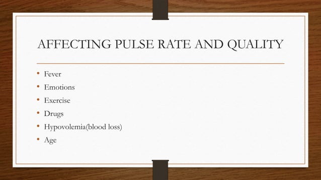 Temperature, Pulse, & Respiration CHART.pptx | Heart and Cardiovascular ...