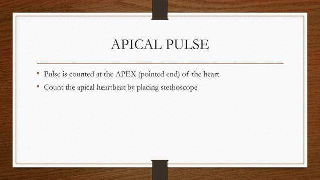Temperature, Pulse, & Respiration CHART.pptx | Heart and Cardiovascular ...