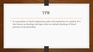 Temperature, Pulse, & Respiration CHART.pptx
