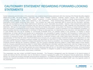 Third Point Reinsurance Ltd. Investor Presentation | PDF