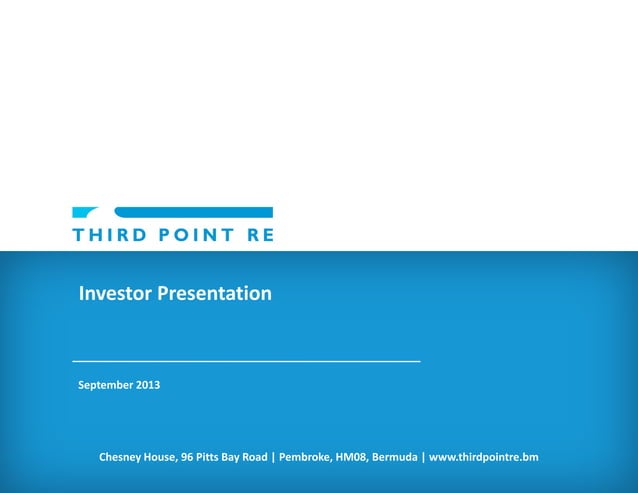 Third Point September Presentation | PDF | Stocks and Bonds | Personal ...