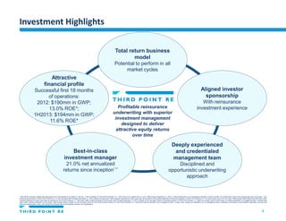 Third Point September Presentation | PDF | Stocks and Bonds | Personal ...