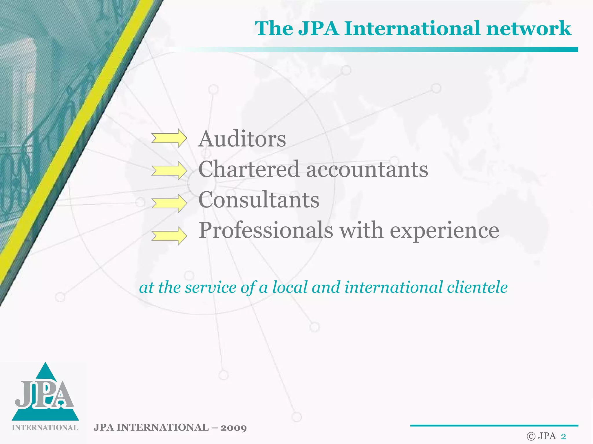 JPA International Highlights | PPT