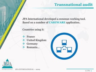 JPA International Highlights | PPT