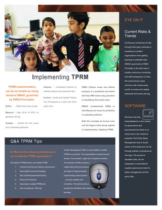 TPRM Made Easy - 4 Dimension TPRM Framework | PDF