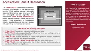 TPRM PULSE Assessment Overview | PPTX