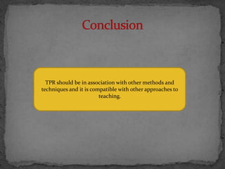 Tpr presentation | PPTX | Education
