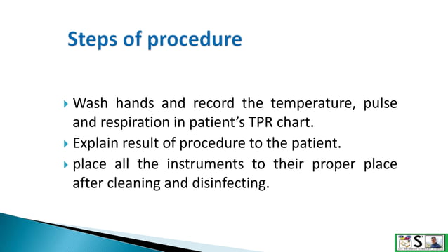 Tpr procedure in english | PPTX