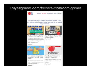 Total Physical Response (TPR) Activities to Engage Learners | PDF