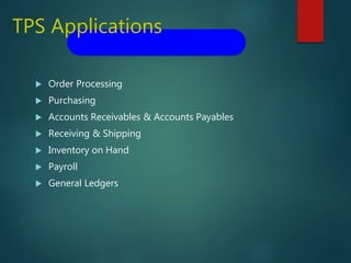 Transaction Processing System | PPT
