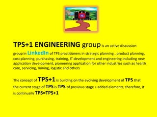 Tps+1 engineering wkly-working11 | PPT